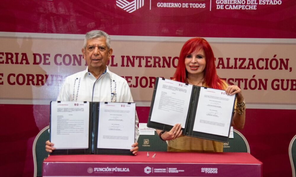 Gobierno de Campeche y SFP firman acuerdo para coordinación en control ... Gobierno de Campeche y SFP firman acuerdo para coordinación en control ...